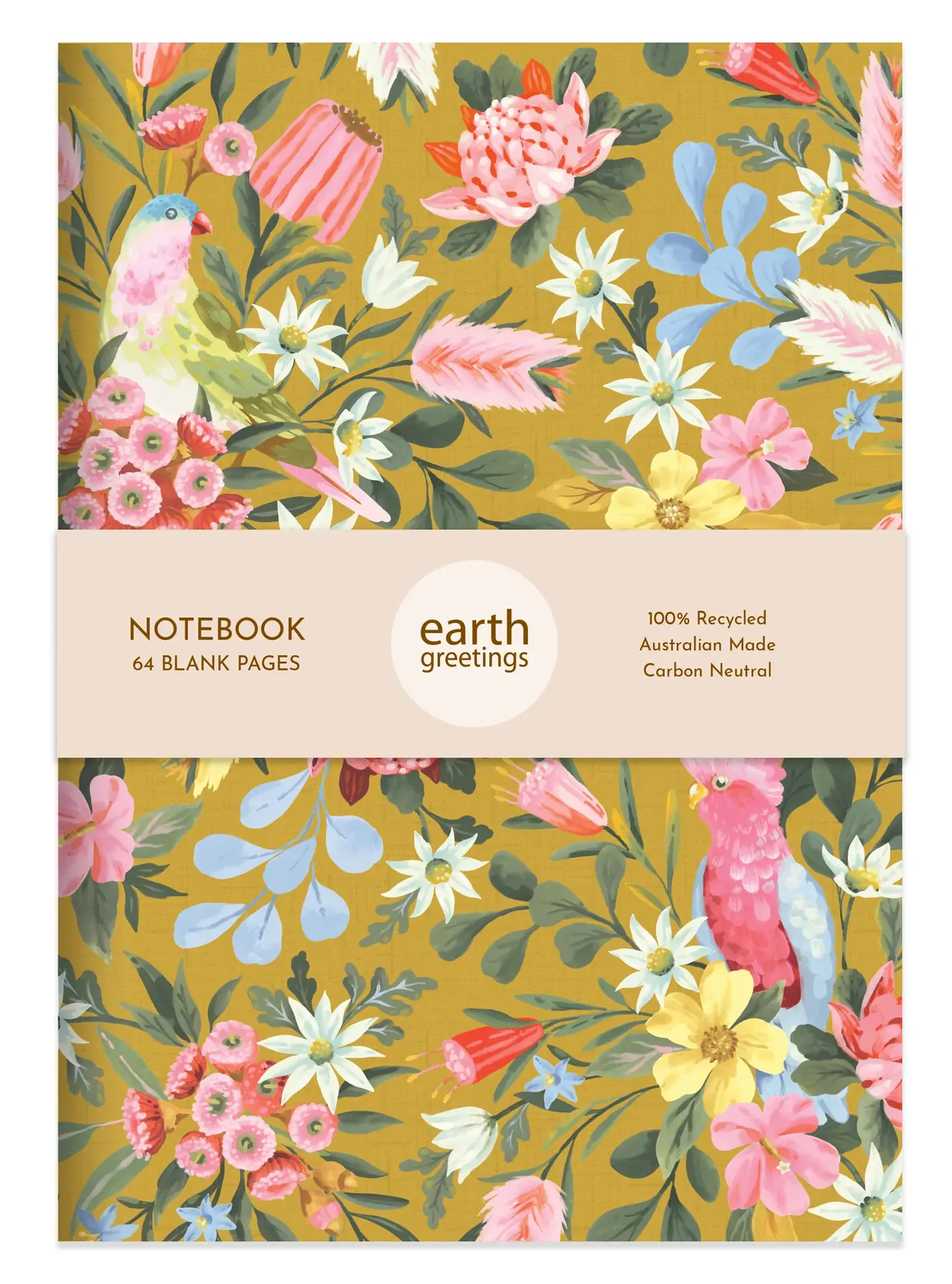 A5 Notebook (Blank) - Birdsong