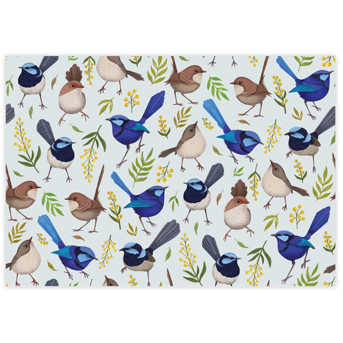 Folded Wrapping Paper - Fairy Wonderland Folded Wrapping Paper - Fairy Wonderland
